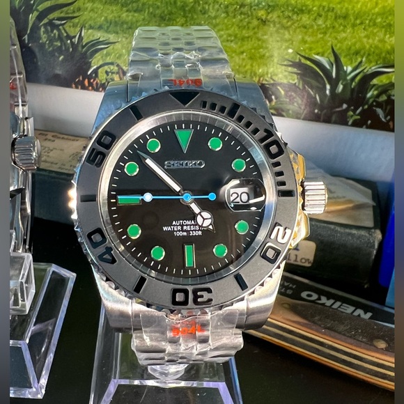 Seiko | Accessories | Seiko Nh35 Nh36 Custom Submarineryachtmaster ...
